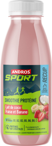 Andros Smoothie protéiné 33cl | 3.5 € - Culture Vélo