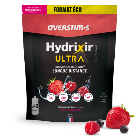 Overstim.S Boisson hydrixir ultra fruits rouges (1.6kg) | 69.9 ...