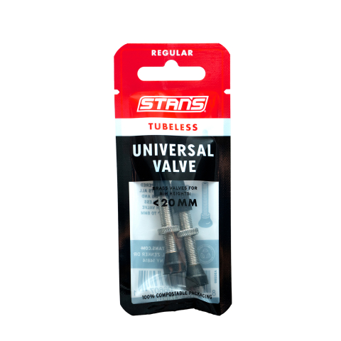 Stan's Tubeless universal valves - regular - brass | 18.99 € - Culture Vélo
