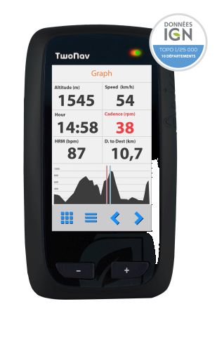 Twonav Gps anima+ avec carto topo ign 10 départements | 389.95 ...